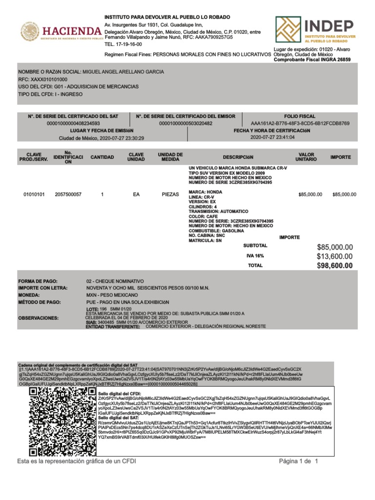 Indep 474 PDF B | PDF | México