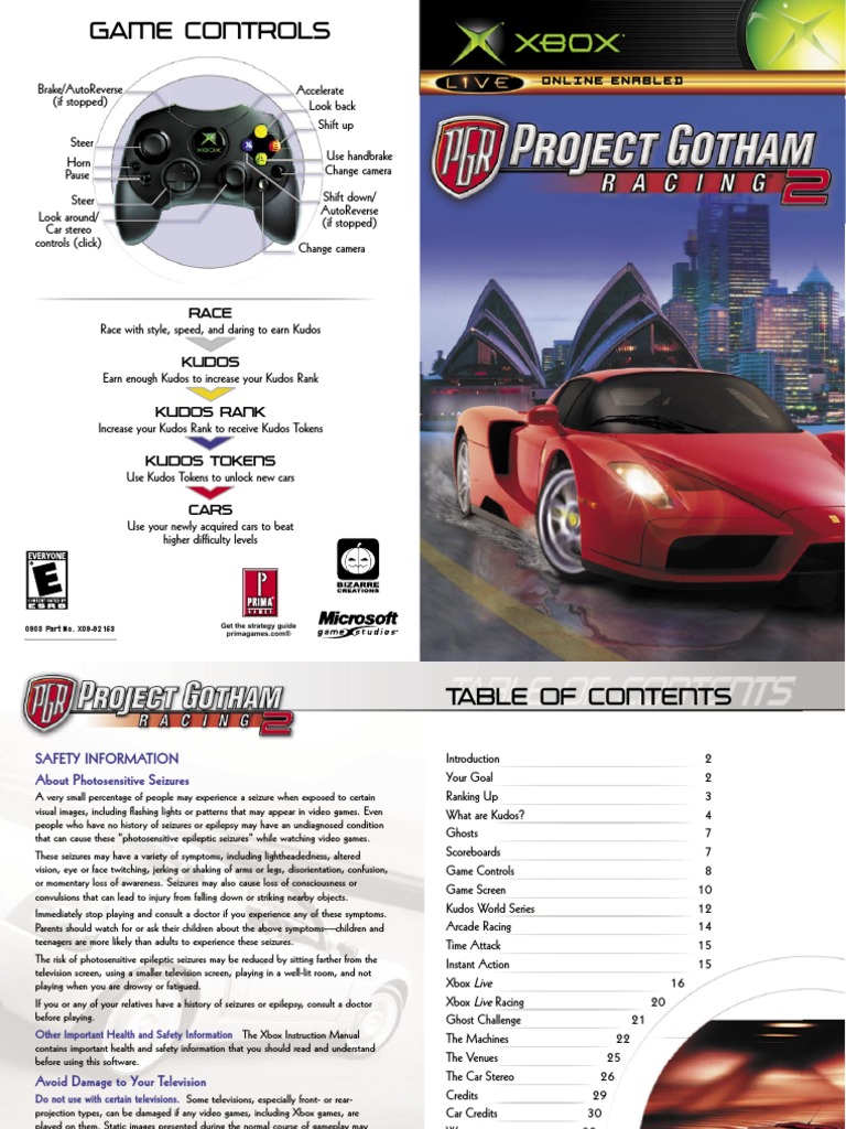 Project Gotham Racing 2 | PDF