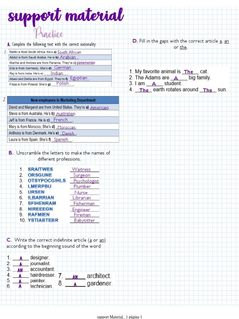 Support Material - 1 | Download Free PDF | Health Sciences | Employment