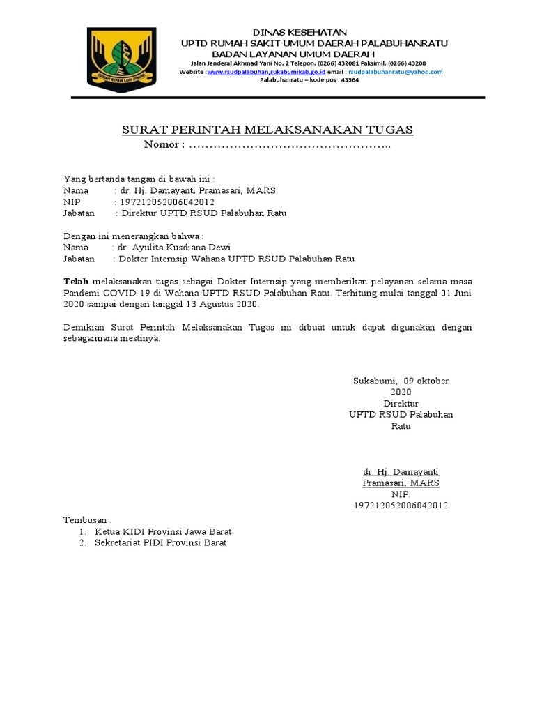 SPMT Dokter Isip Periode 2019-2020 | PDF