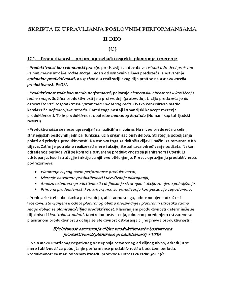 Skripta Deo (C) | PDF