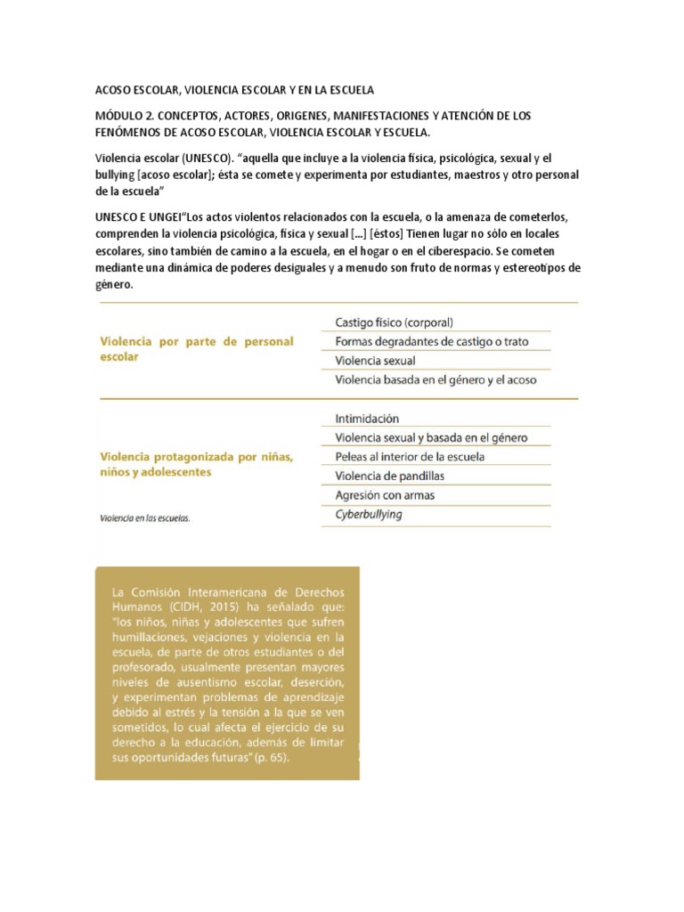 Módulo 2 Conceptos, Actoes, Origenes | PDF