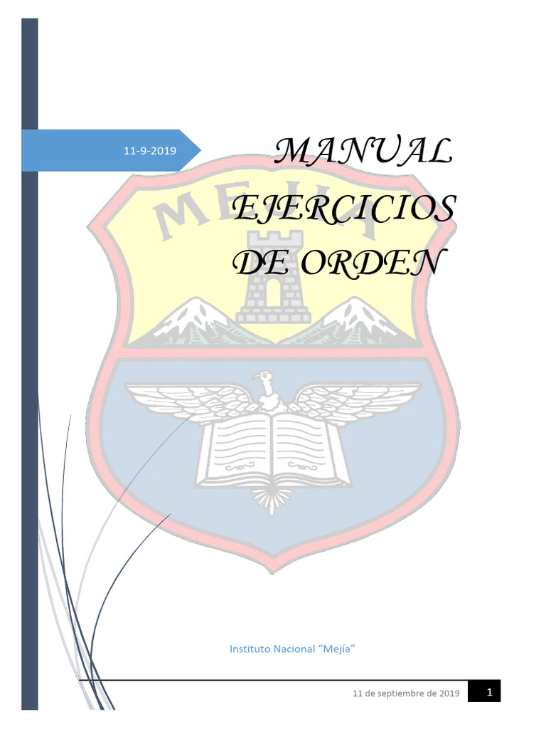 Ejercicios de Orden | PDF