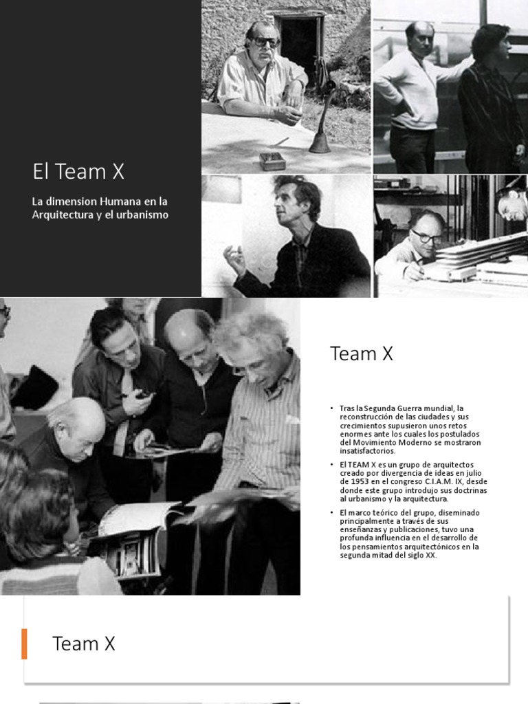El Team X y sus propuestas para una arquitectura y urbanismo flexible y ...