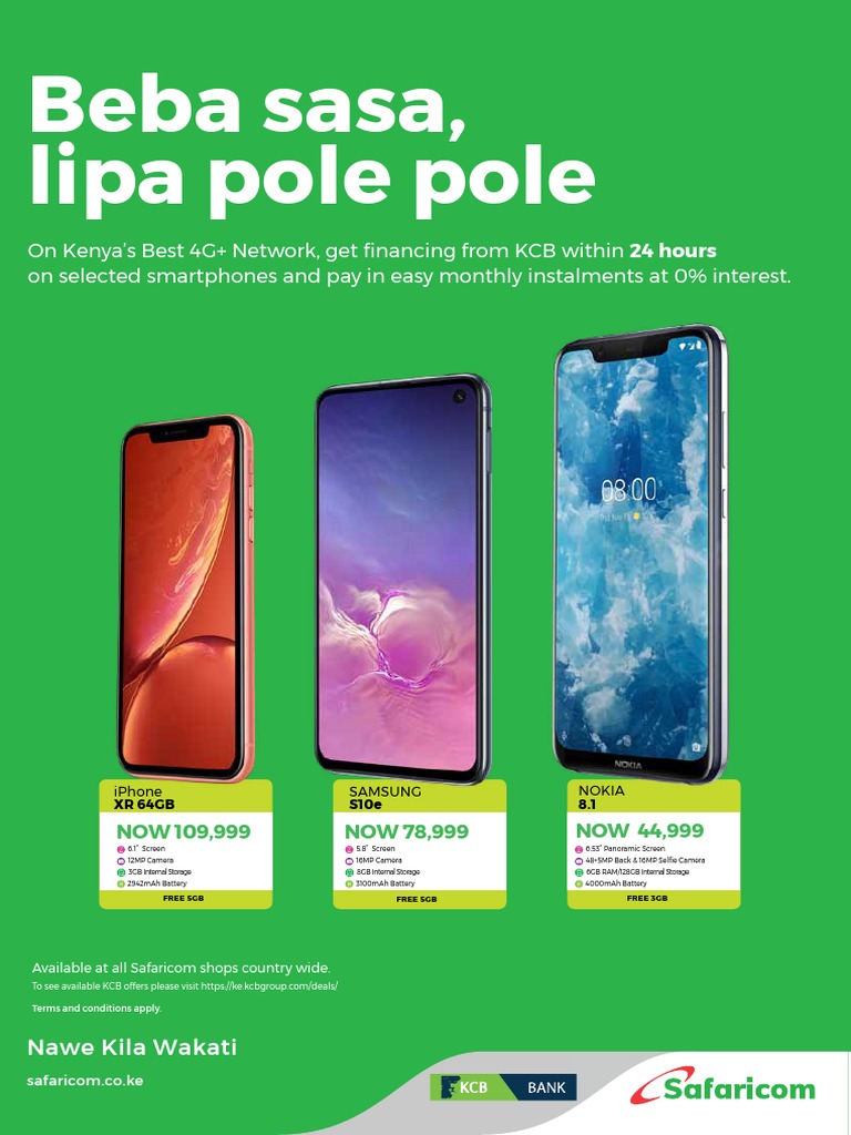 Safaricom KCB Device 12th July FNL Compressed | PDF | Tablet Computer ... Safaricom KCB Device 12th July FNL Compressed | PDF | Tablet Computer ...