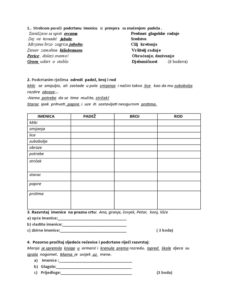 Sklonidba Brojeva | PDF