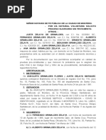 DOCUMENTO DE DIVISIÓN Y PARTICIÓN VOLUNTARIA jenny joaquin y guadalupe ...
