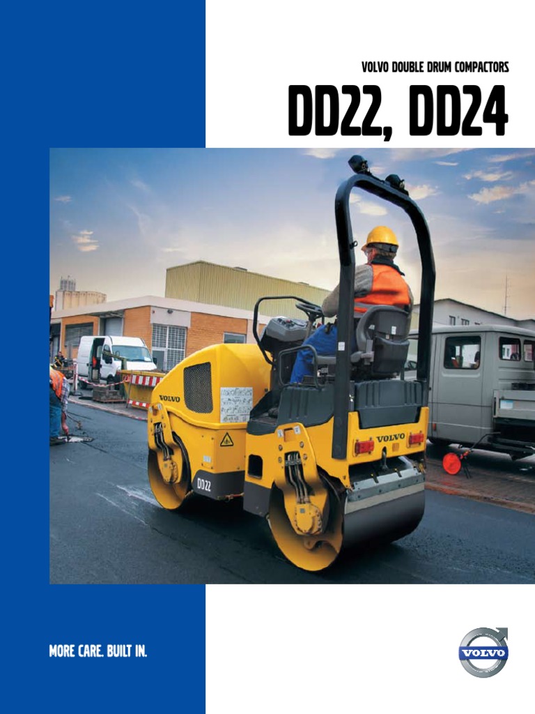 Volvo DD22 and DD24 Compactors Overview | PDF | Engines | Motor Vehicle