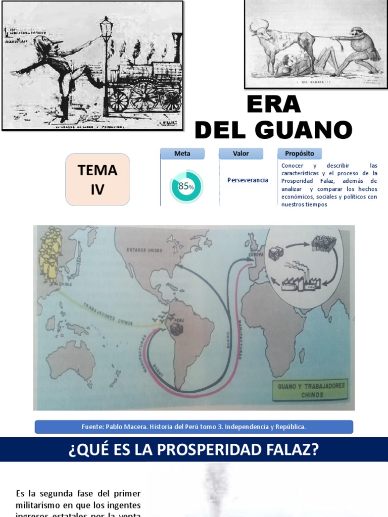 Tema Iv - Prosperidad Falaz 4to de Sec.,. | PDF | Perú | España