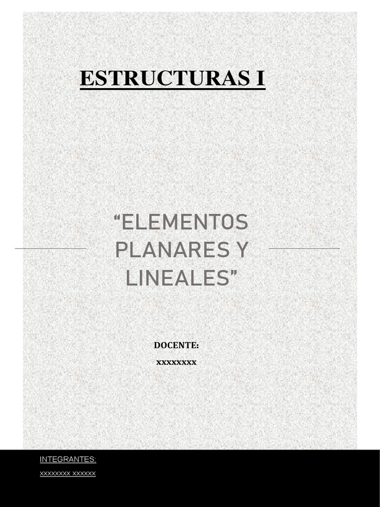 Elementos Lineales Planares | PDF | Fundación (Ingeniería) | Viga ...