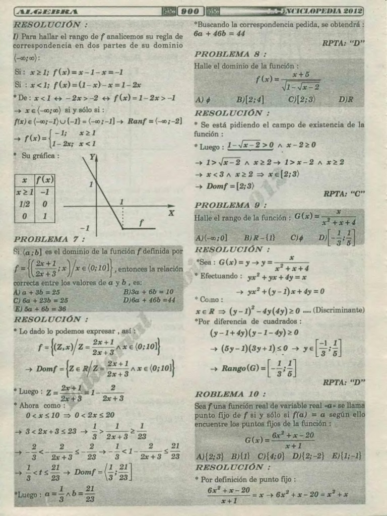 010 Álgebra Rubiños | PDF