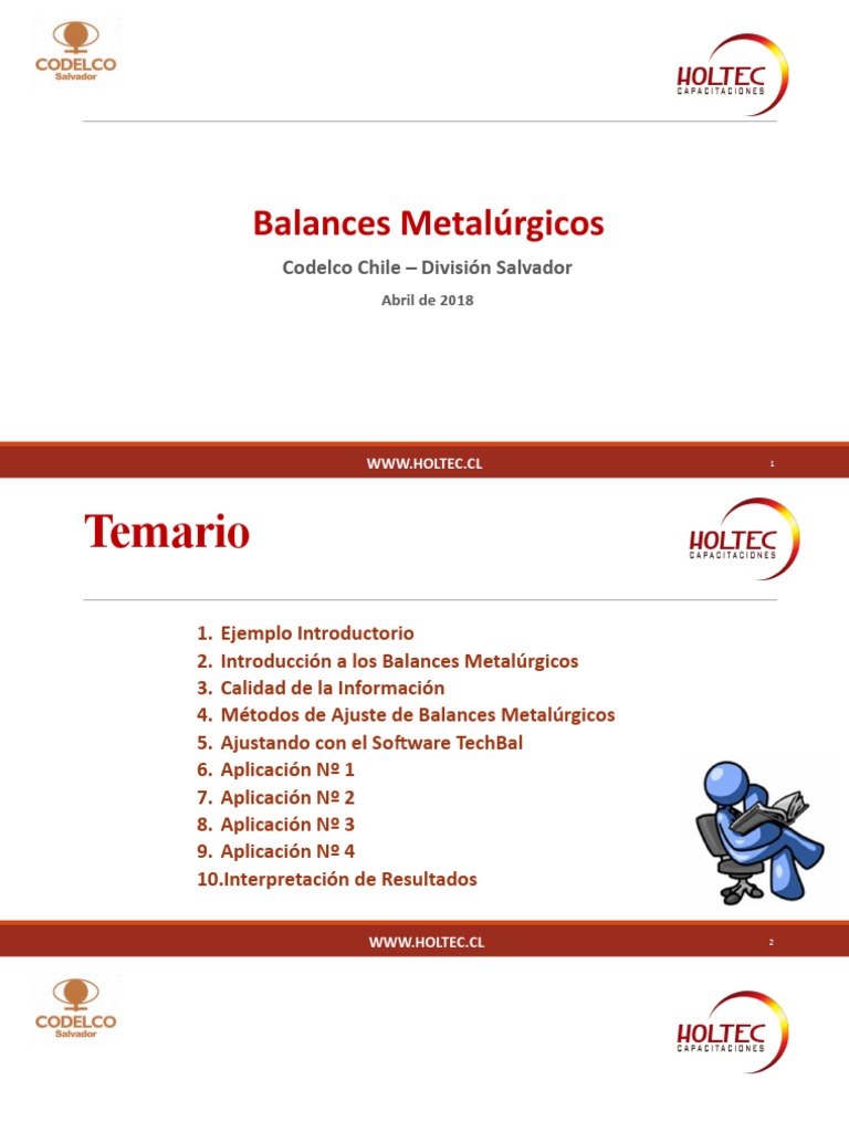 CURSO Balances Metalurgicos | PDF | Exactitud y precisión | Science