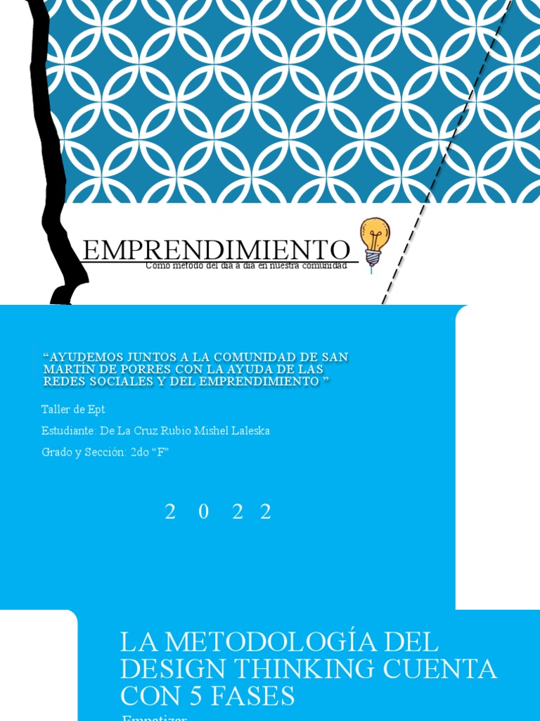 El Emprendimiento Ept 2do F | PDF