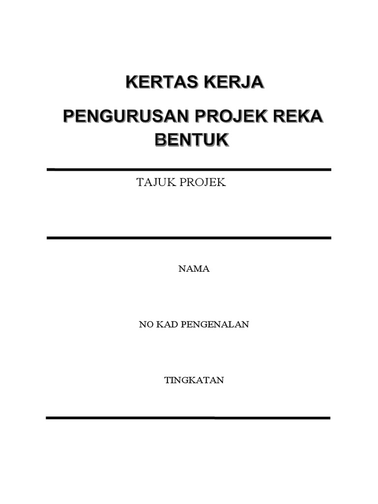 Kertas Kerja Rbt Ting 1 Pdf