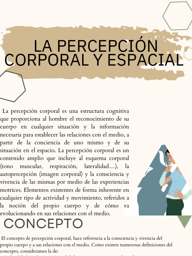 Percepción Corporal y Espacial | PDF