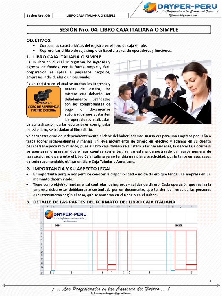 S4 - Libro Caja Italiana o Simple | Descargar gratis PDF | Microsoft ...