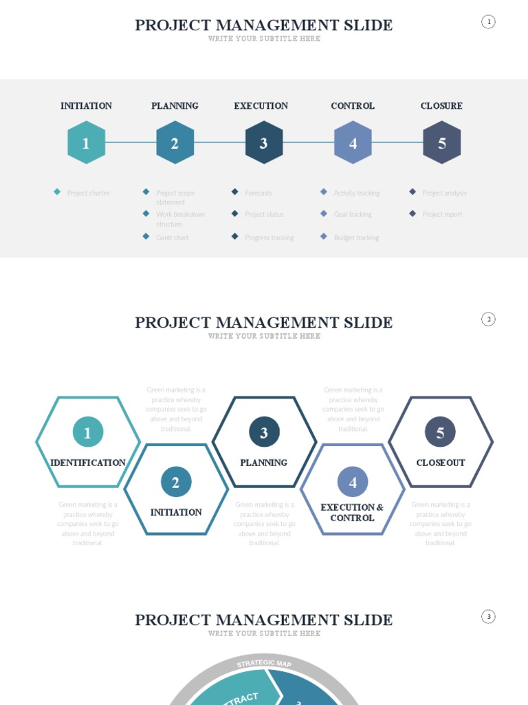 Project Management Slides Powerpoint Template | PDF | Project ...