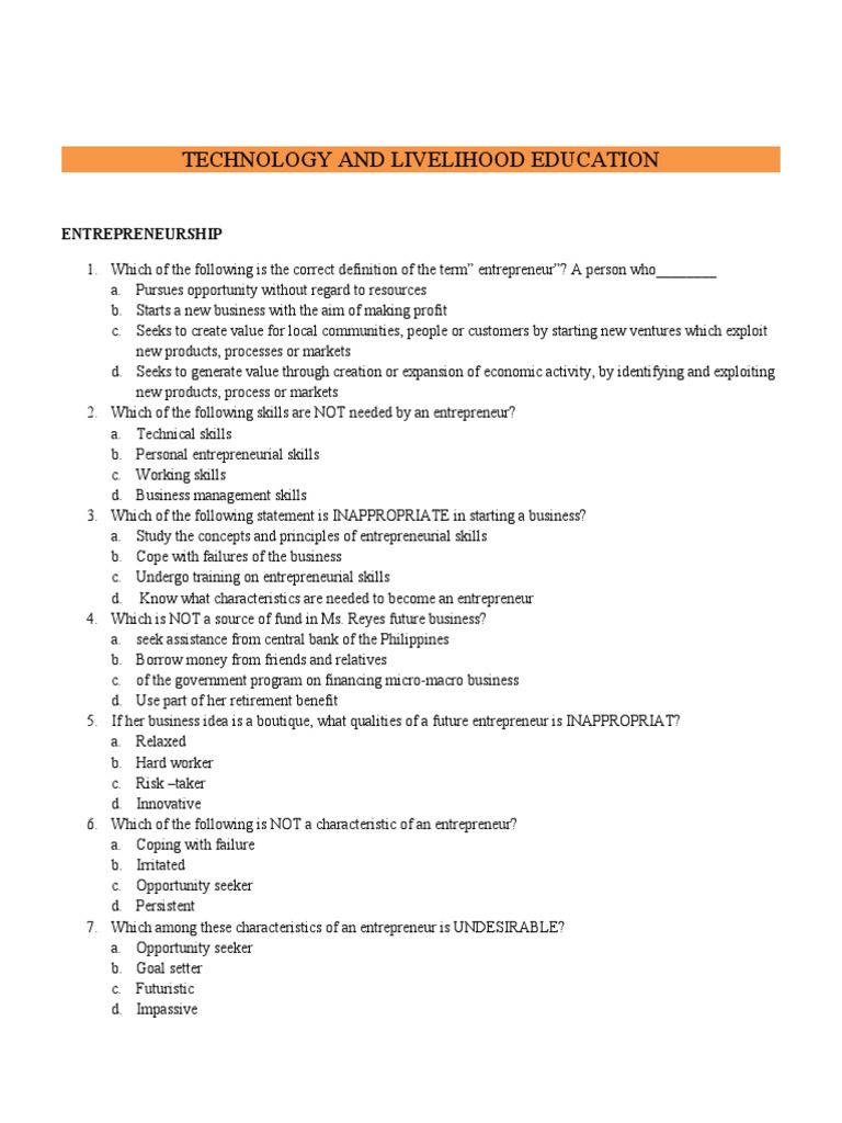Tle Major Test Set 006 | PDF | Debits And Credits | Rectifier