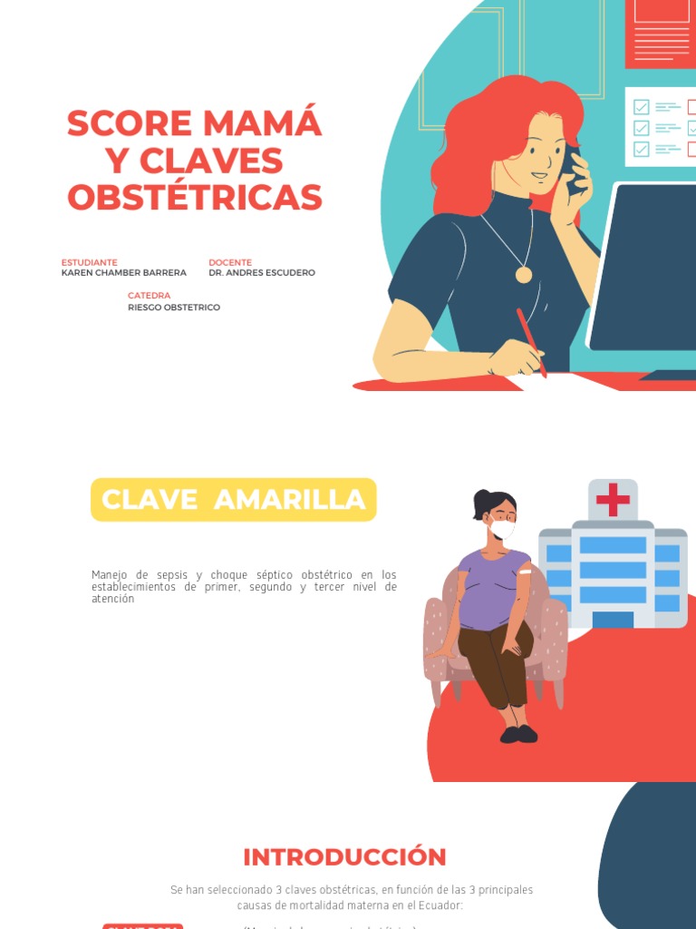 Manejo Sepsis Obstétrica: Clave Amarilla | PDF | Relaciones personales ...