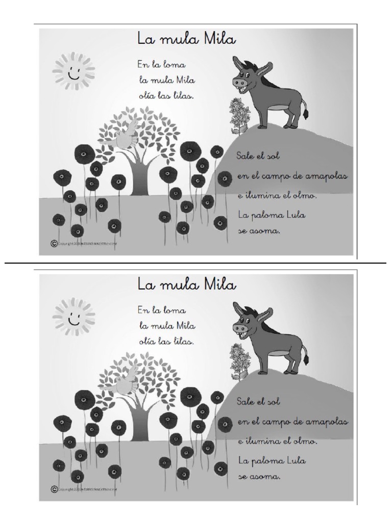 Lecturas La Mula Mila | PDF