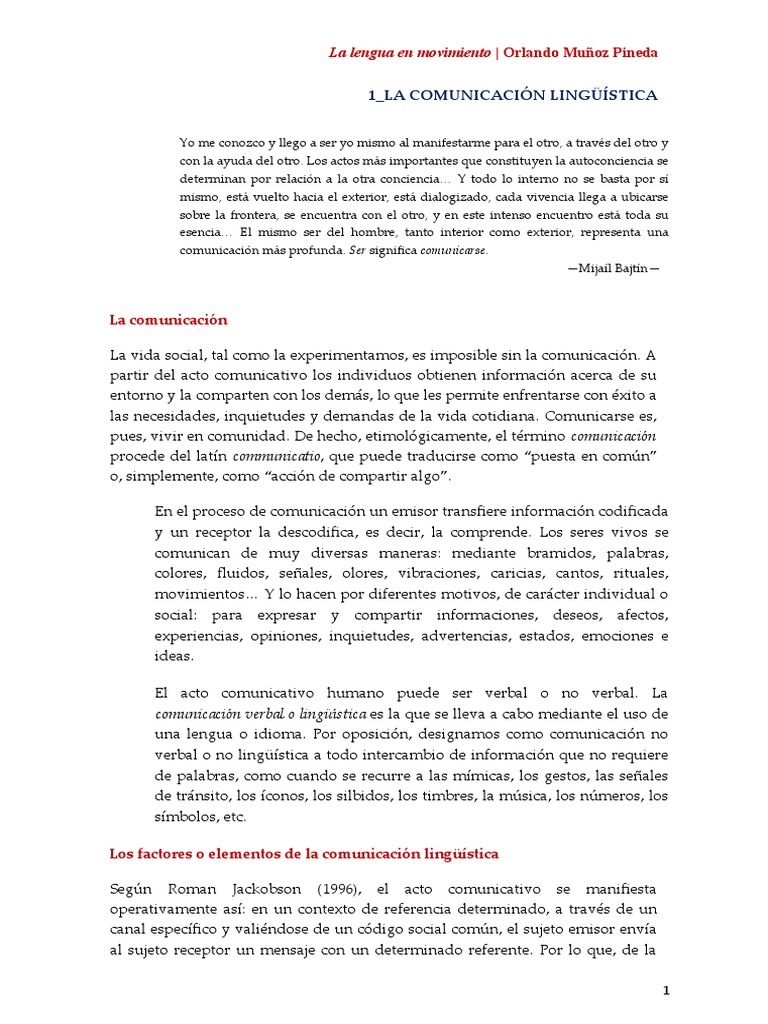 Tarea 1.2 (Esp-101) | PDF | Comunicación | Contexto (uso del lenguaje)