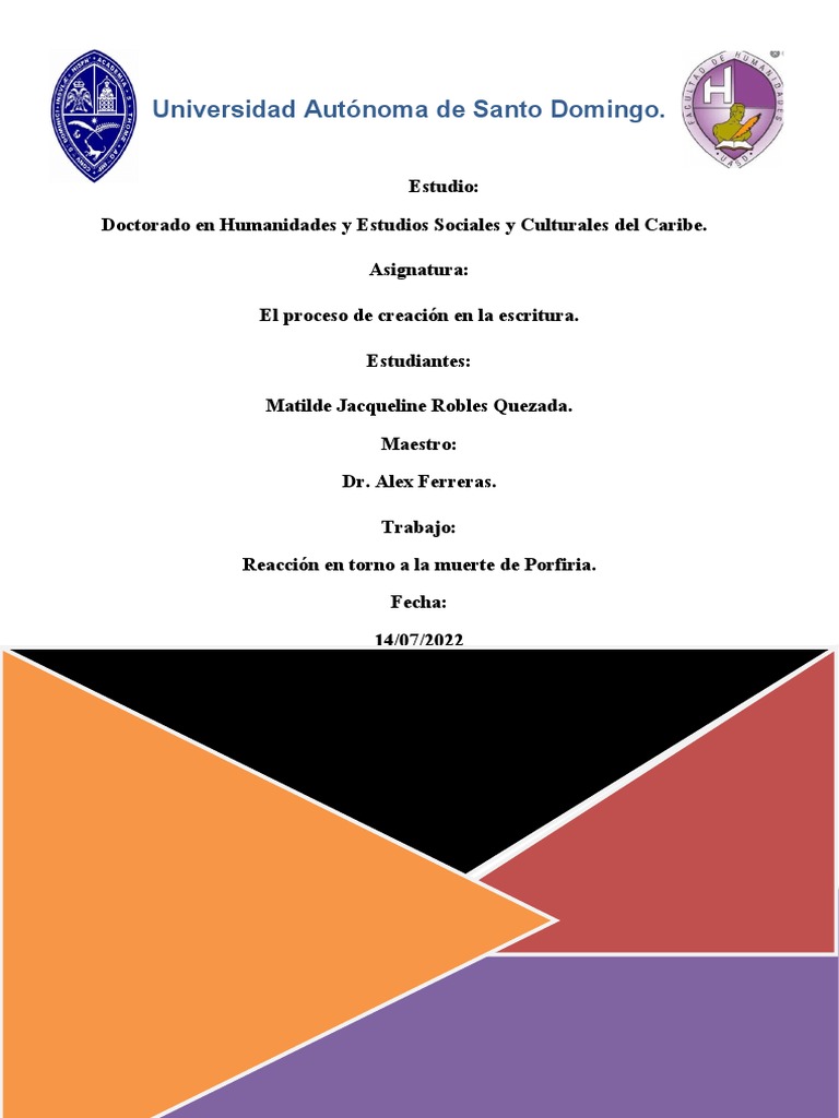 Primera Asignacion Del Dor. Alex | PDF | Amor