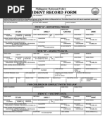 Blank Irf PDF | PDF | Police Officer | Police