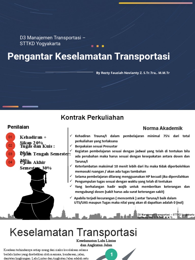 Pengantar Keselamatan Transportasi | PDF