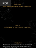 Introduction To MSG-3 Logic - Detailed | PDF