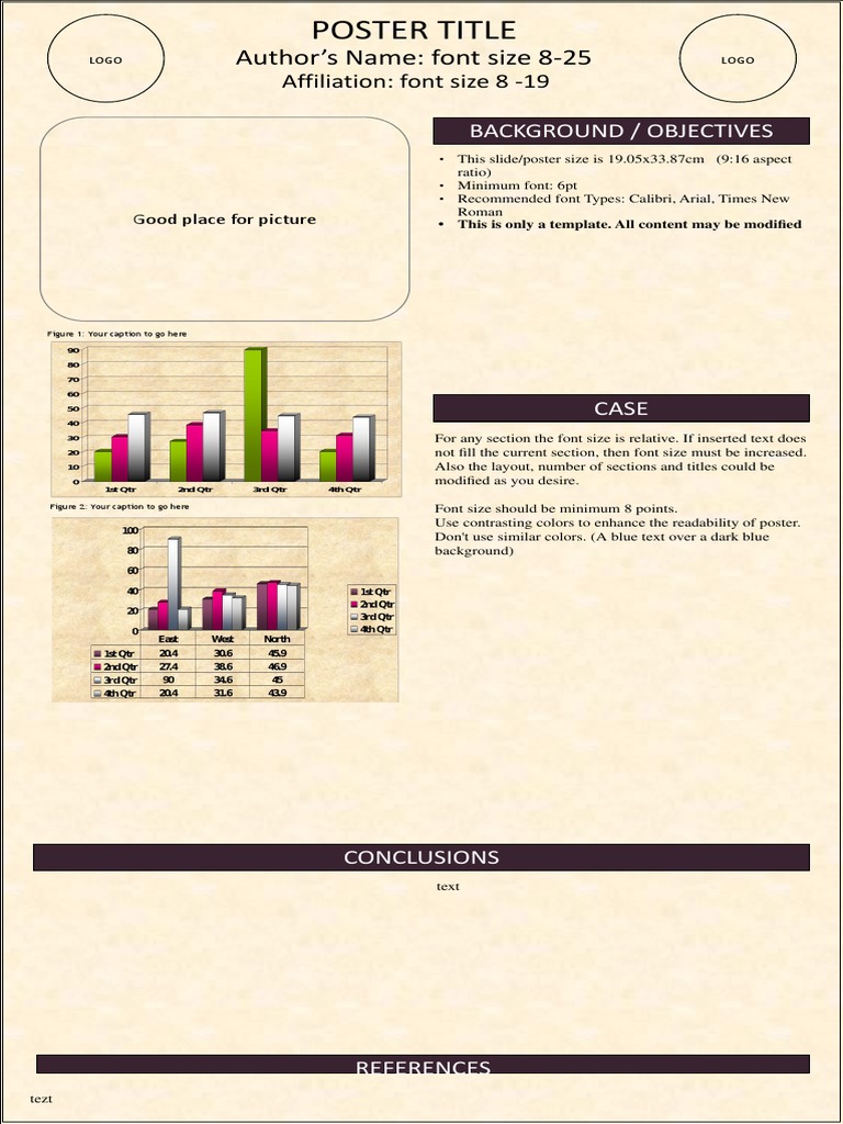 E-Poster PPT Template - CASE REPORT | PDF
