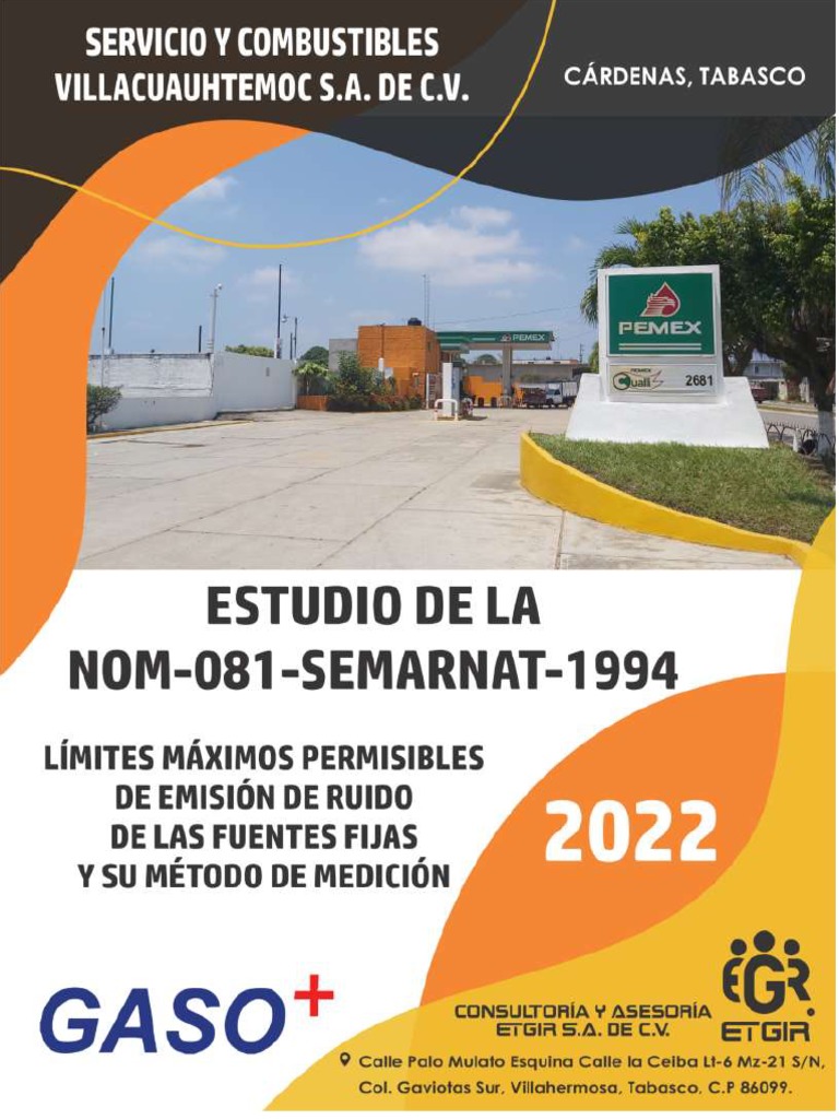 Nom 081 Semarnat 1994 Pdf