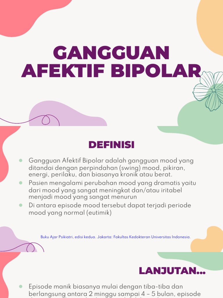 Gangguan Afektif Bipolar | PDF