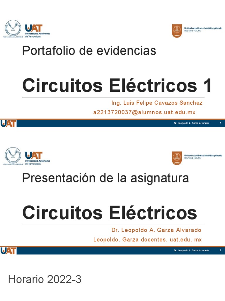 Portafolio Circuitos 1 | PDF | Corriente eléctrica | Ingenieria Eléctrica