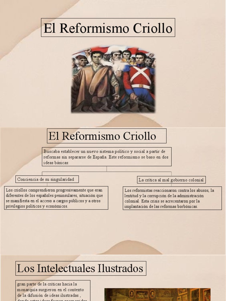 El Reformismo Criollo | PDF | Nueva españa | Perú