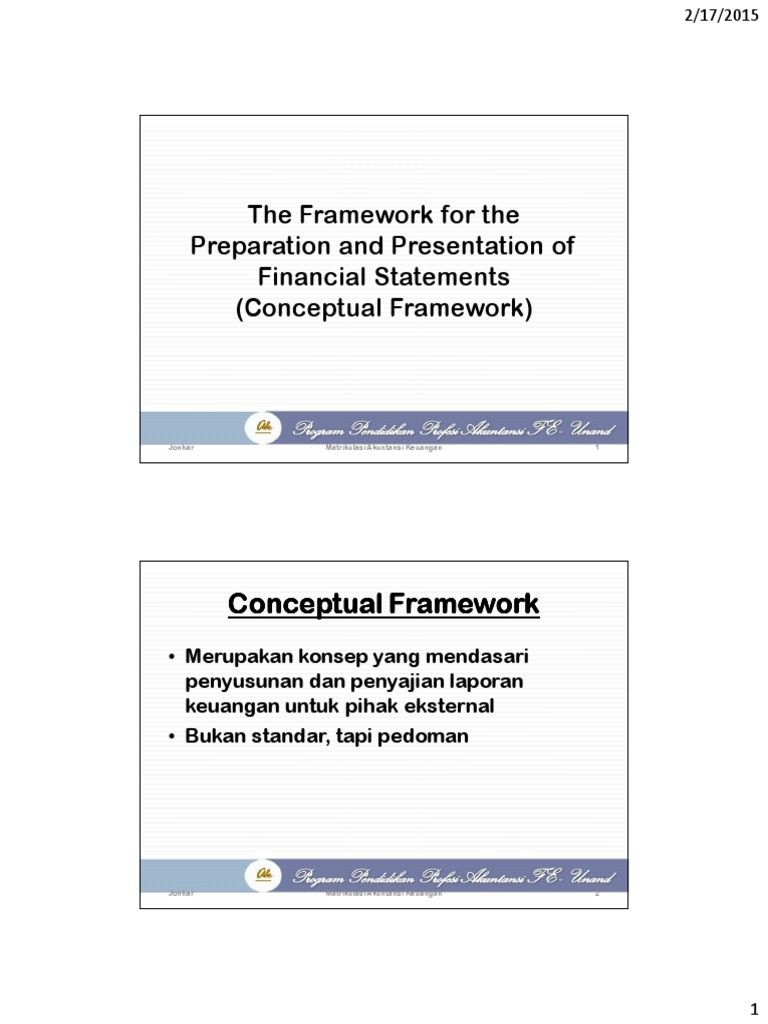 Conceptual Framework | PDF