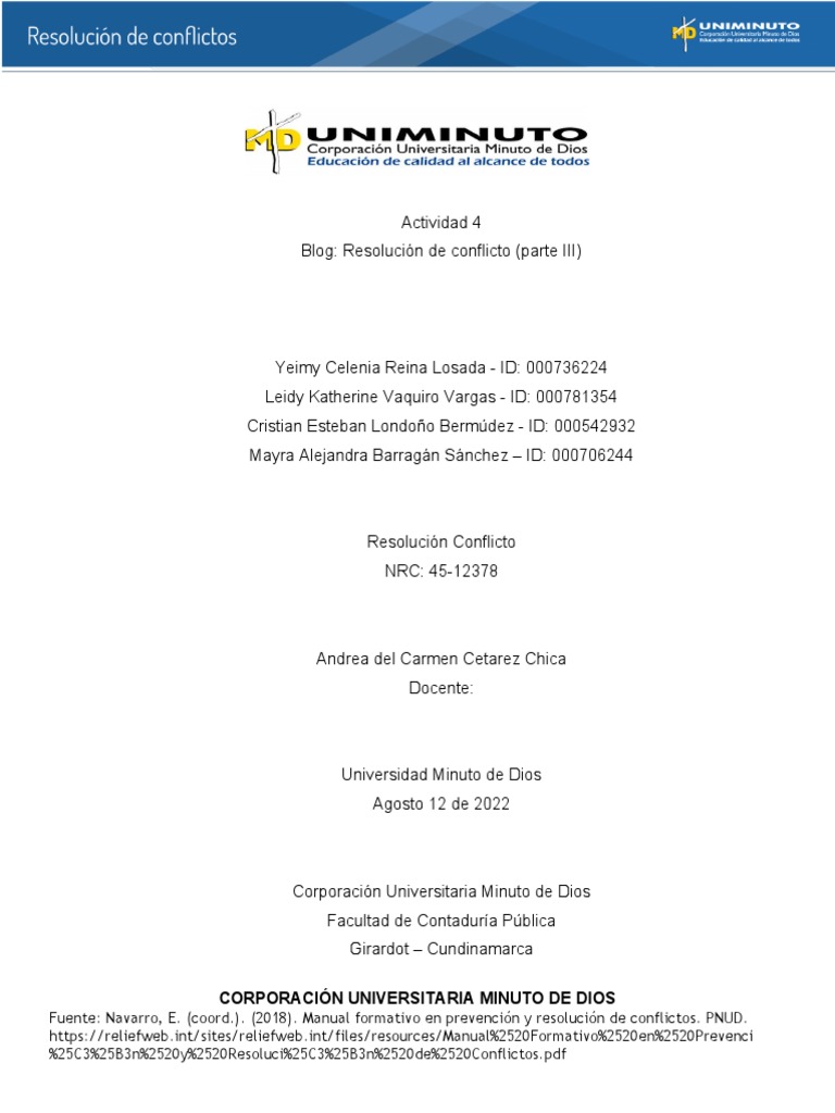 Actividad No. 4 Analisis, Herramientas y Alternativas. | PDF | Institución | Empatía