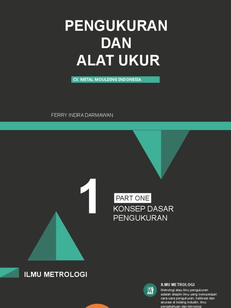 Materi Training Pengukuran Dan Alat Ukur | PDF