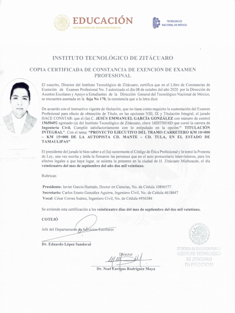 Protocolo de Titulación | PDF