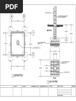 Detail of Wall Footing and CHB Pile: Ftb-1 Det. Sec. Wf-1 Det. Sec. Wf ...