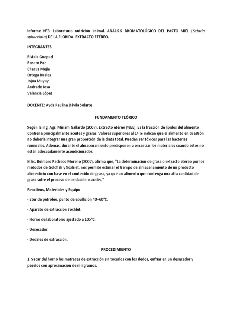 Informe N°3. La-WPS Office | PDF