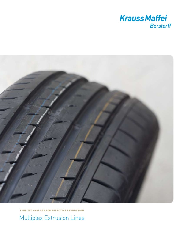 Multiplex Extruder | PDF | Tire | Extrusion