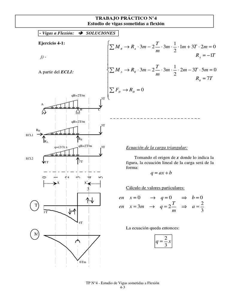 Carga Triangular-EJEMPLO | Descargar gratis PDF | Objetos matemáticos ...