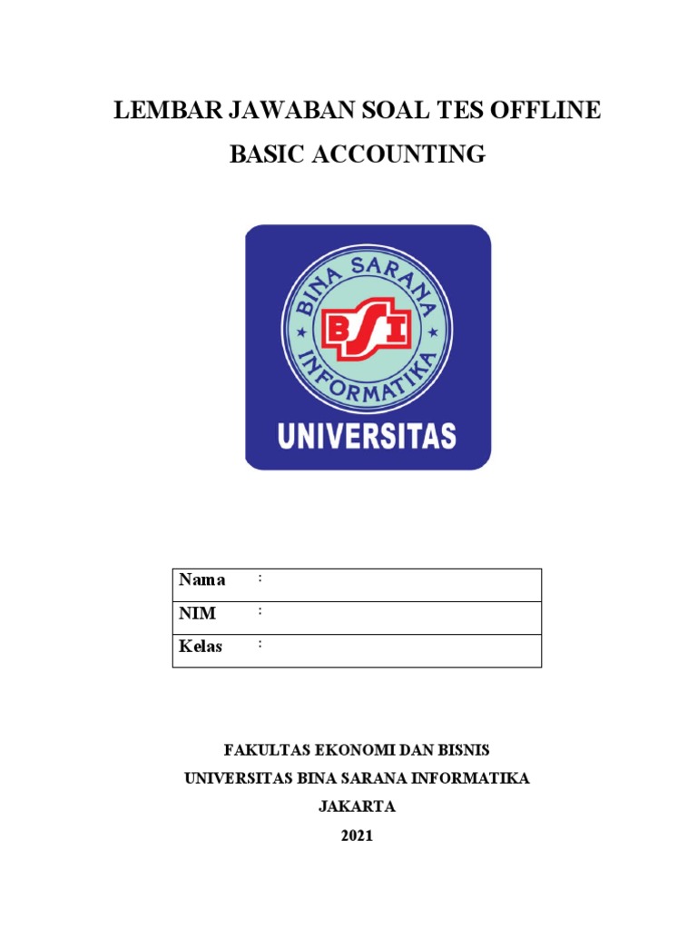 Lembar Jawaban Workshop Basic Acc 2021 (Buat Peserta) Revisi | PDF