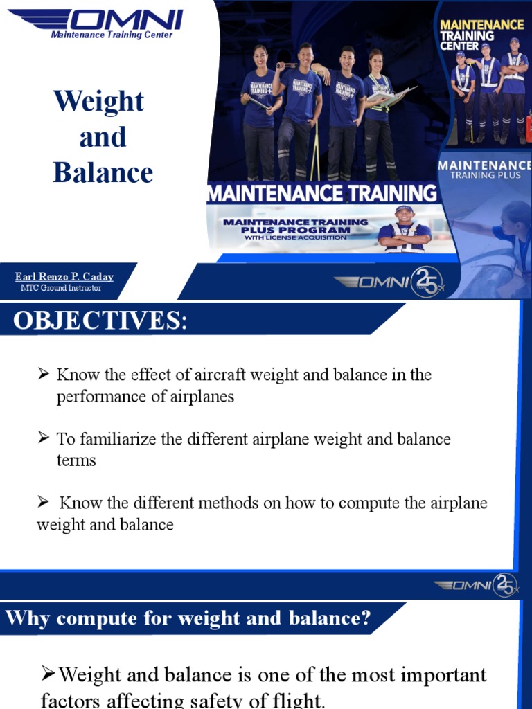 Aircraft Weight and Balance Essentials | PDF | Aviation | Aircraft