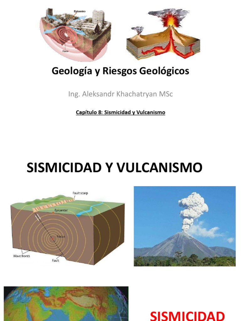 08.capitulo 8 Sismicidad y Vulcanismo | PDF | Lava | Volcán