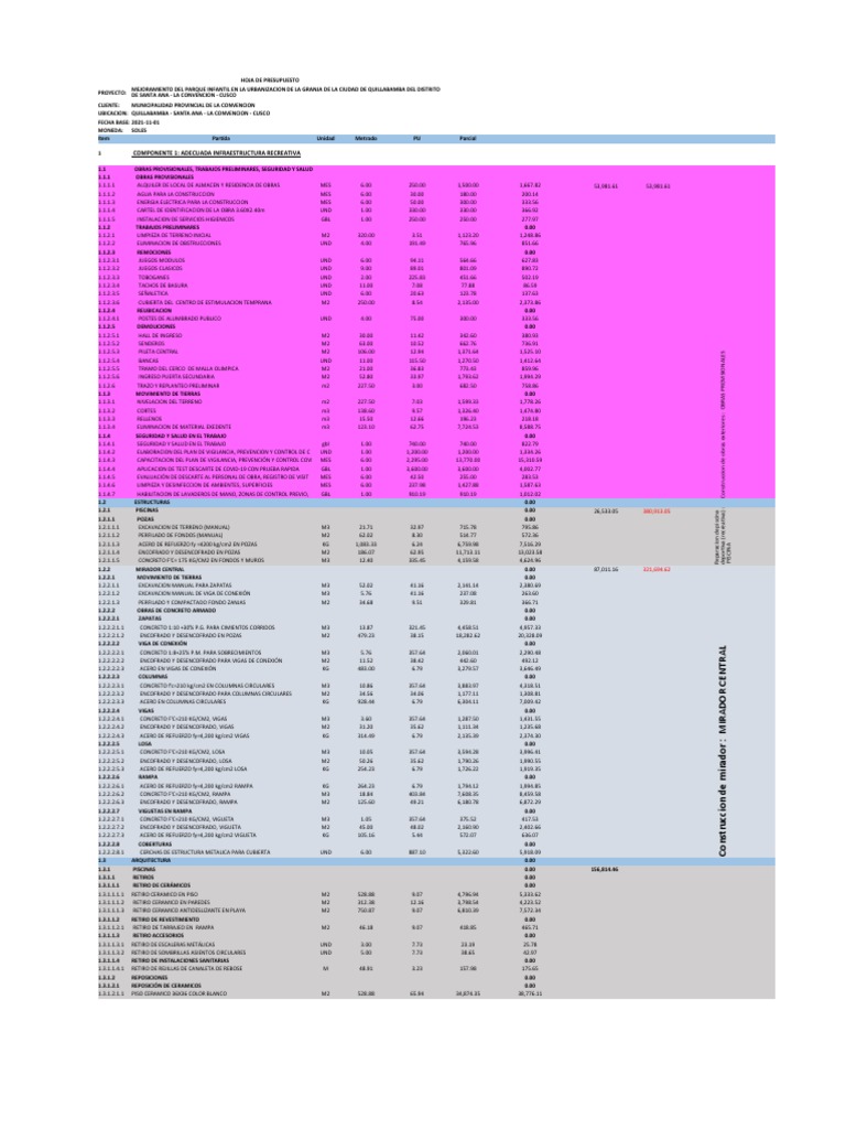 Formato 8 A Chaupimayo B | Descargar gratis PDF | edificio | Materiales
