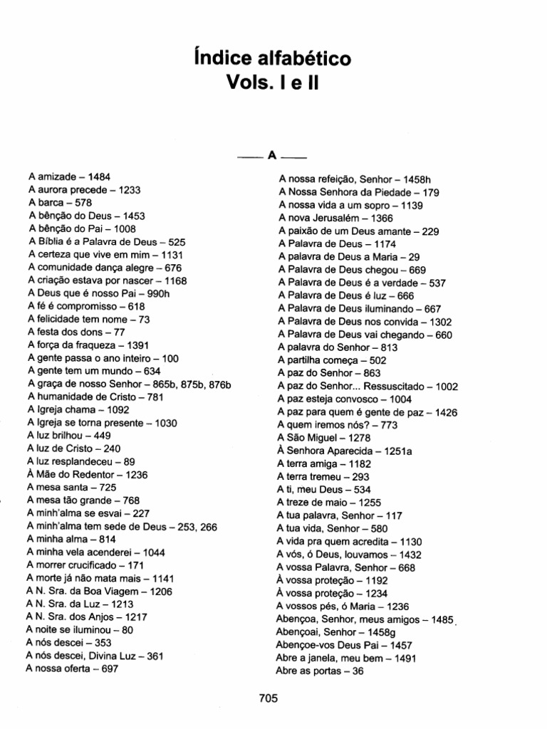 Índice Alfabético | PDF