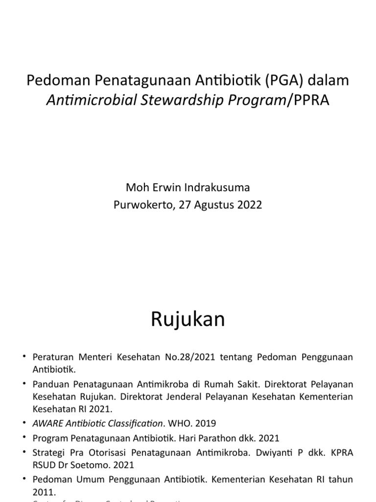 PGA Dalam PPRA - Erwin | PDF