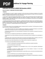 Passage Planning Guideline 2020 | PDF | Navigation