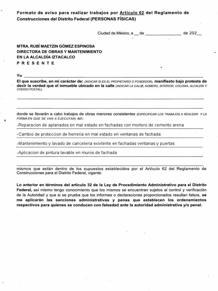 Articulo 62 | PDF